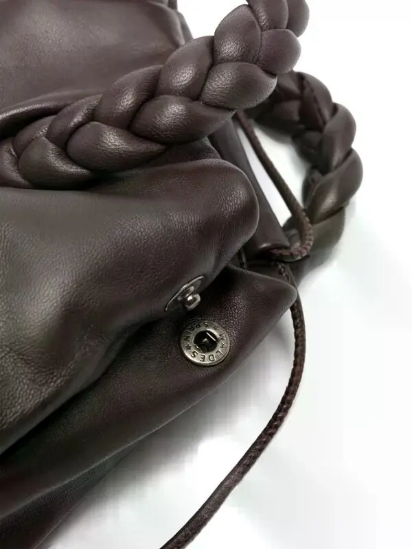Hereu Small Bombon Leather Tote - Brown
