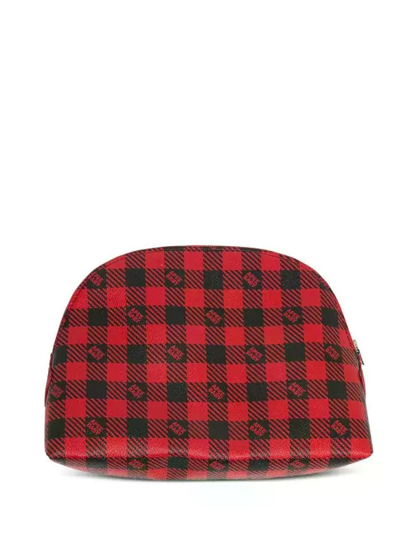 AAPE BY *A BATHING APE Checked Makeup Bag