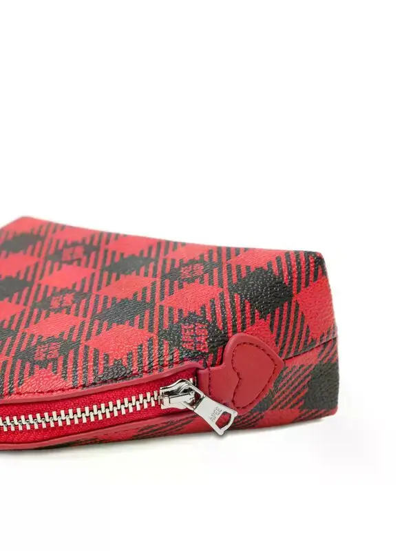 AAPE BY *A BATHING APE Checked Makeup Bag