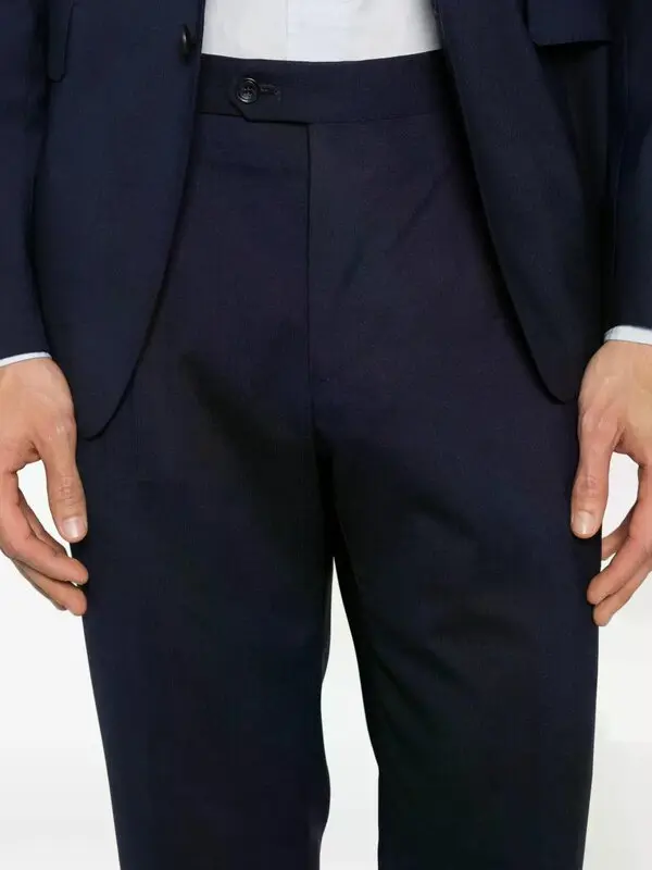 Tagliatore Pin-detail Suit - Blue