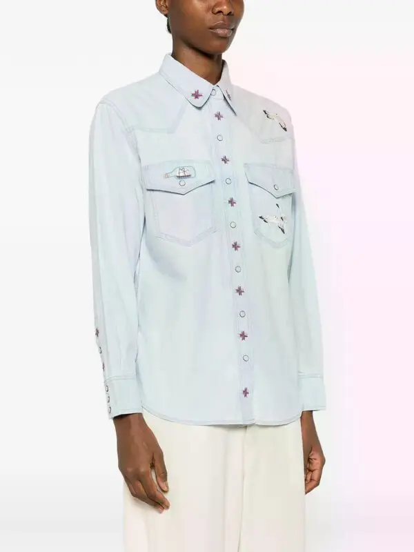 Filson Embroidered Denim Shirt