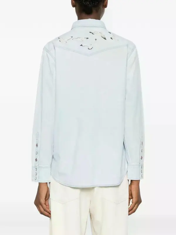 Filson Embroidered Denim Shirt