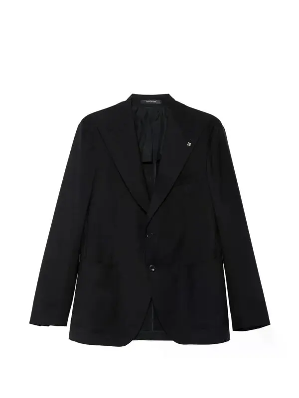 Tagliatore Virgin Wool Jacket - Black