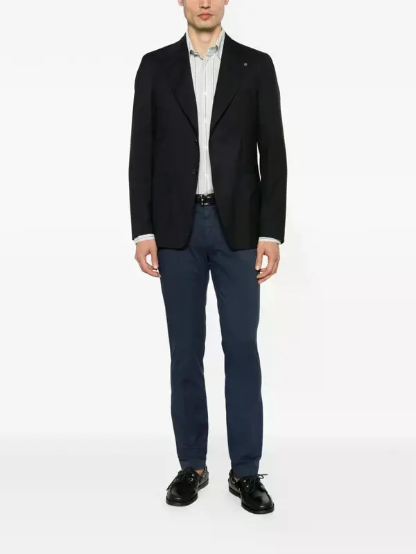 Tagliatore Virgin Wool Jacket - Black