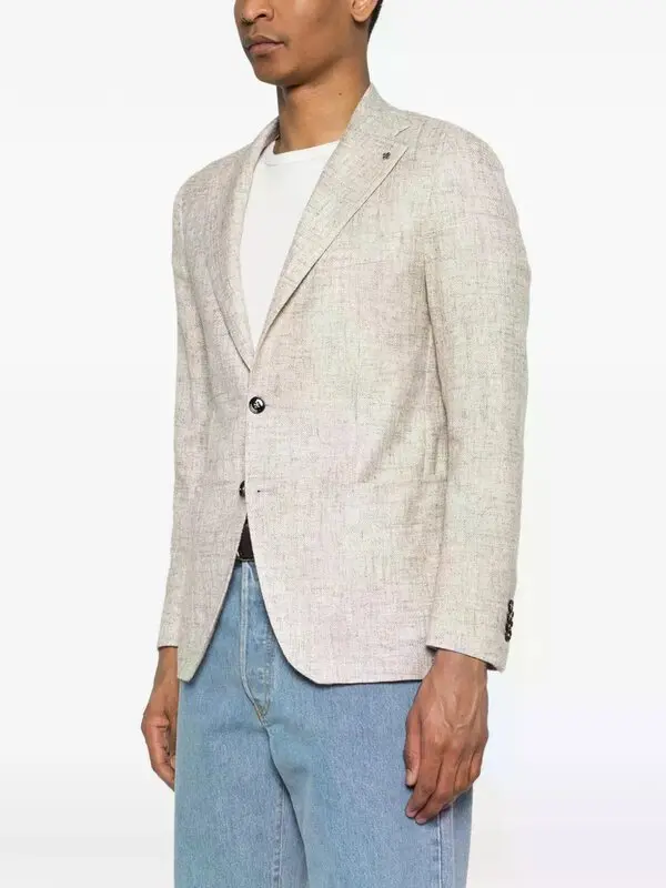 Tagliatore Single-breasted Blazer - Neutrals