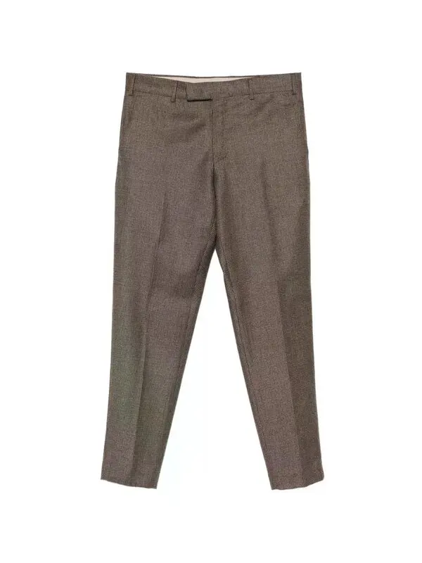 PT TORINO Houndstooth Tailored Trousers