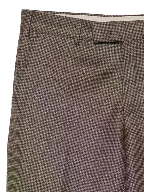 PT TORINO Houndstooth Tailored Trousers