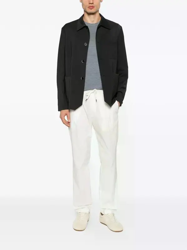 ROBERTO COLLINA Crew-neck T-shirt - Blue