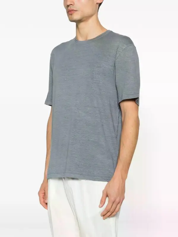 ROBERTO COLLINA Crew-neck T-shirt - Blue