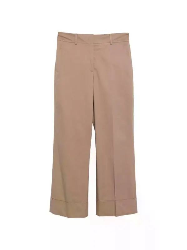 Incotex Arlys Cuffed Trousers - Neutrals