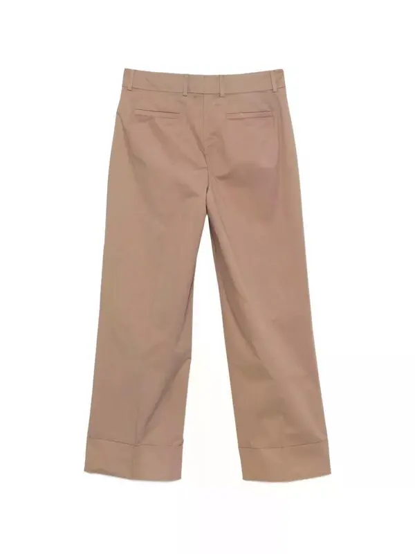 Incotex Arlys Cuffed Trousers - Neutrals