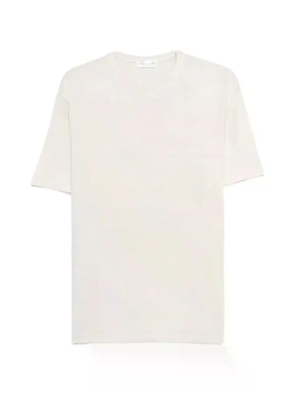 ROBERTO COLLINA Crew-neck T-shirt - Neutrals
