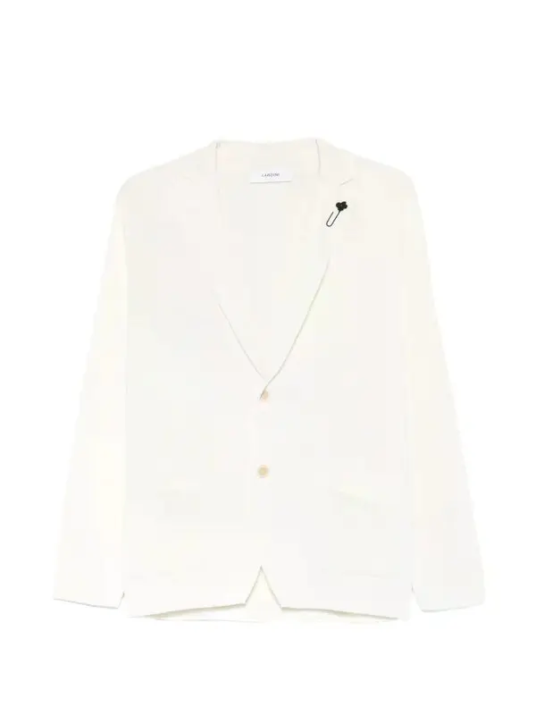 LARDINI Two-button Blazer - Neutrals