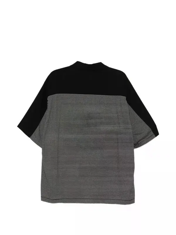 Undercover Striped-panel Shirt