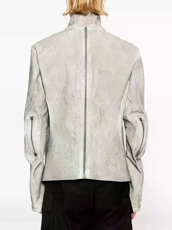 ISAAC SELLAM EXPERIENCE Imparable Tamlud Leather Jacket