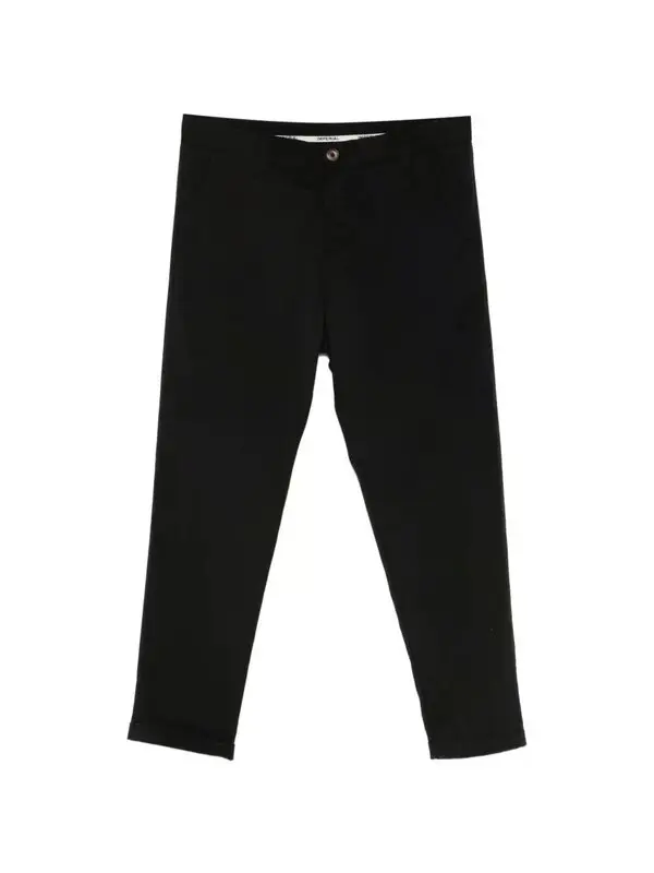Imperial Cuffed Trousers - Black