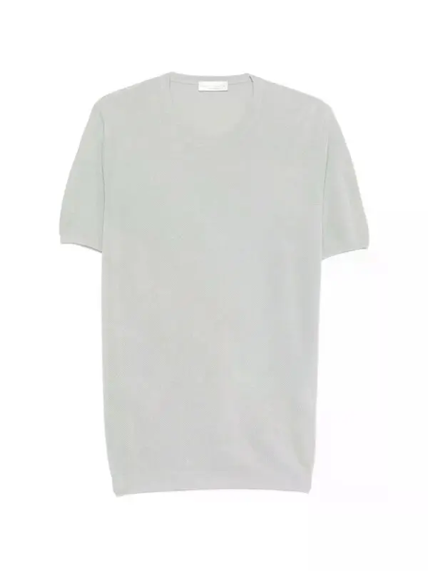 ROBERTO COLLINA Crew-neck Ribbed-knit T-shirt