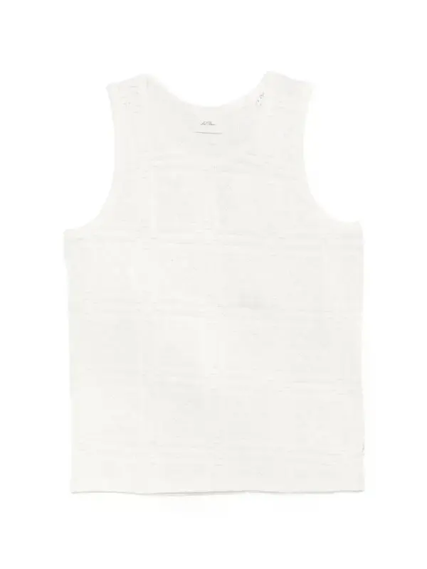 LES DEUX Pointelle Tank Top