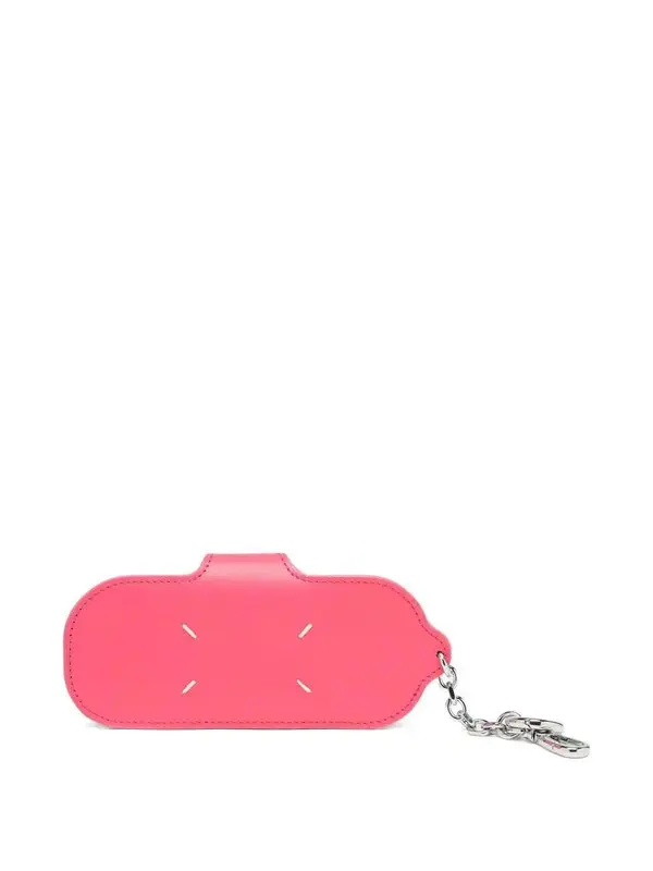 MAISON MARGIELA Leather Sunglasses Case - Pink