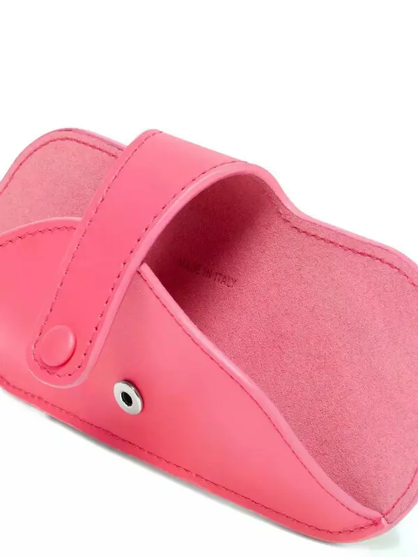 MAISON MARGIELA Leather Sunglasses Case - Pink