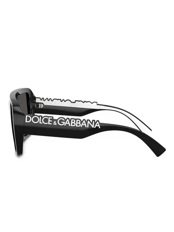 Dolce & Gabbana Logo Detail Square-frame Sunglasses