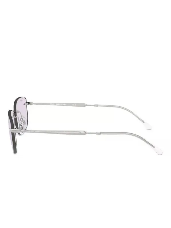 Ray-ban Rimless Rectangle Sunglasses - Silver