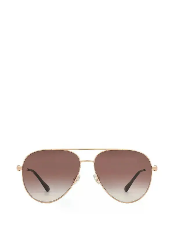 JIMMY CHOO Full Rim Aviator Sunglasses