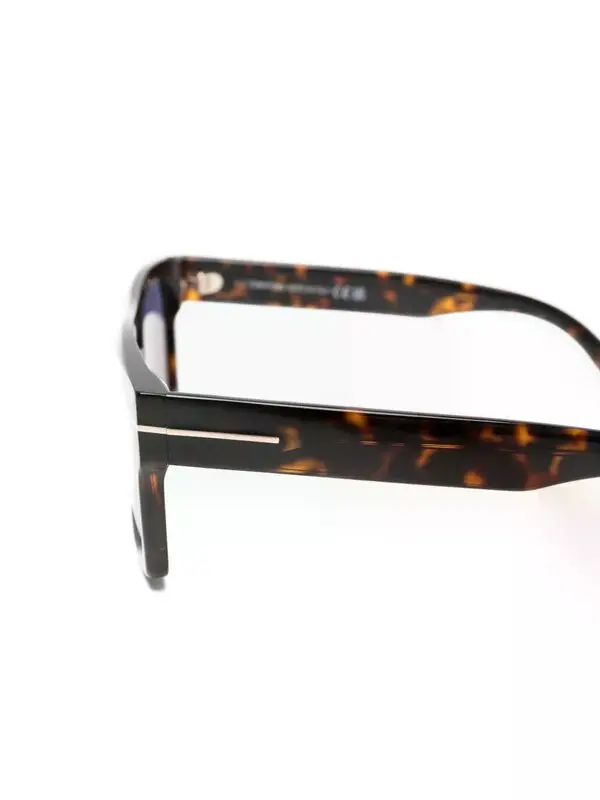 TOM FORD Cyrus Rectangle-frame Sunglasses