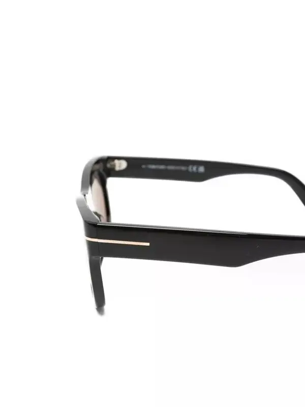 TOM FORD Rectangle-frame Sunglasses - Black