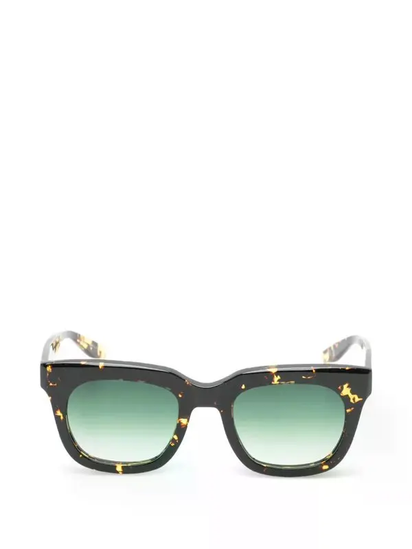 Barton Perreira Square-frame Sunglasses - Brown