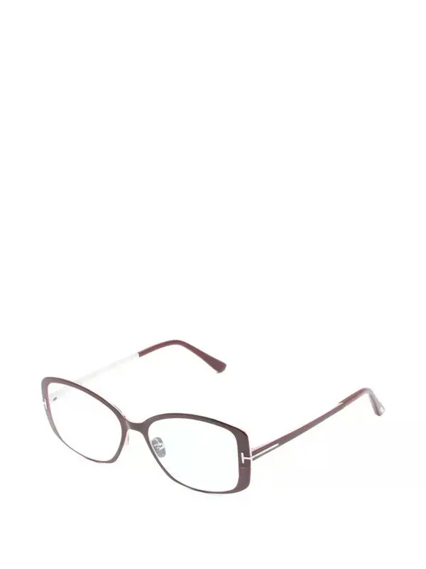 TOM FORD Geometric Full Rim Eyeglasses