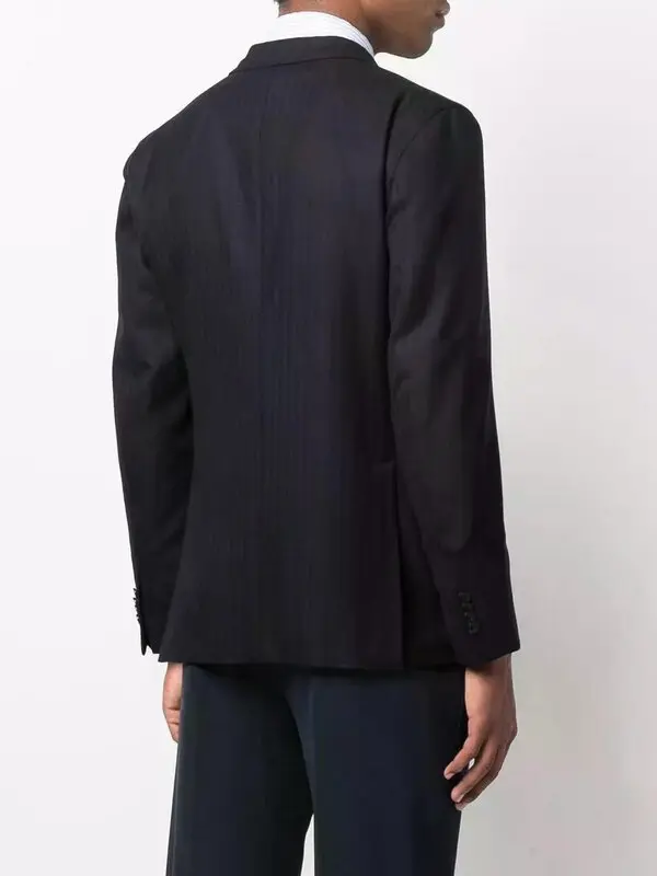 Boglioli Double-breasted Pinstripe Blazer