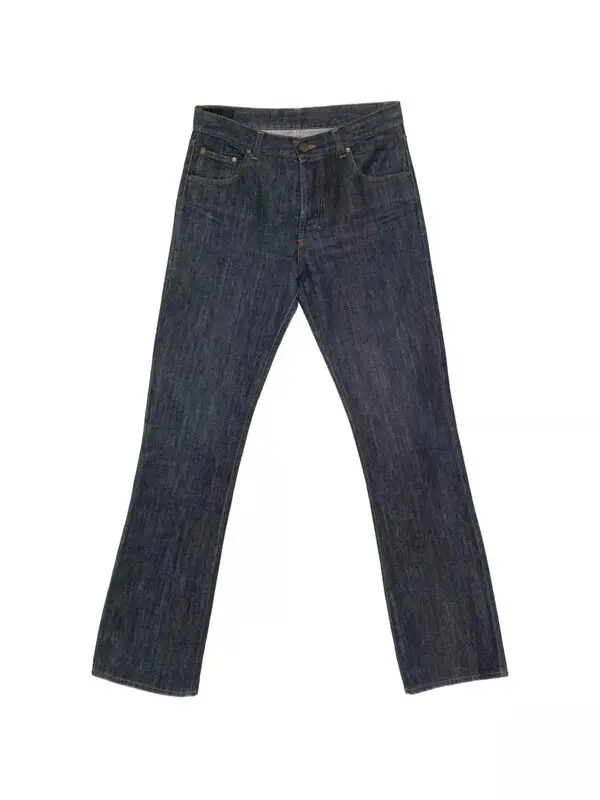 Alexander McQueen 2000s Embroidered Jeans