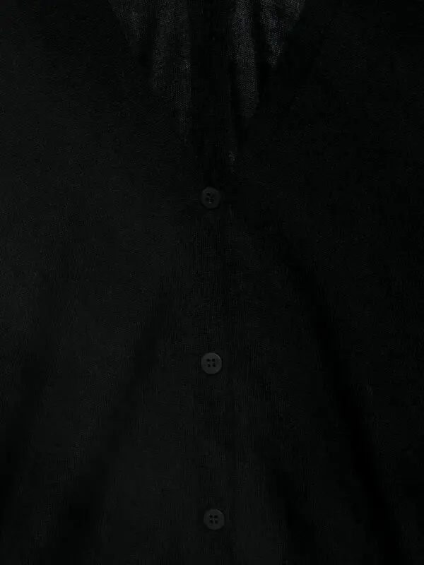 Isabel Benenato V-neck Buttoned Cardigan