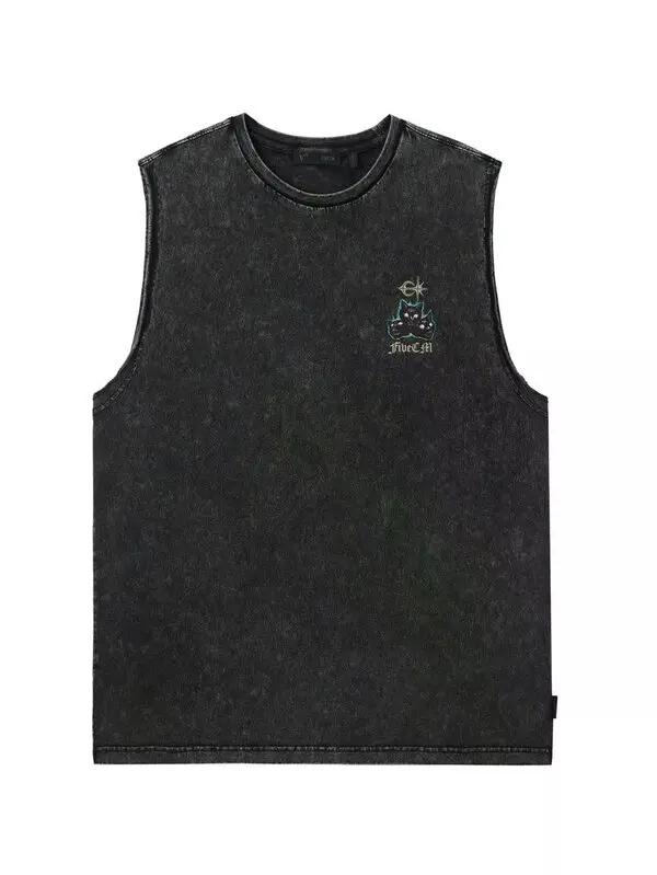 FIVE CM Graphic Cotton Tank Top