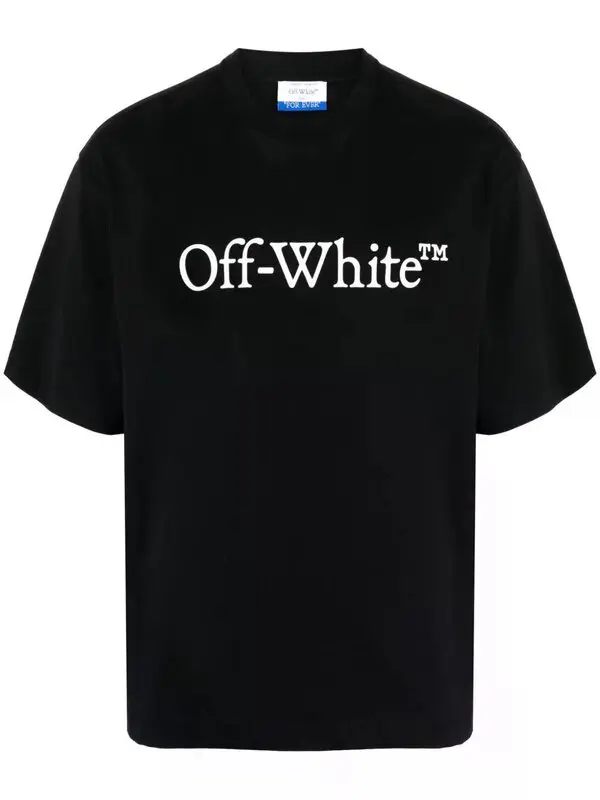 Off-White Big Bookish Skate Cotton T-shirt