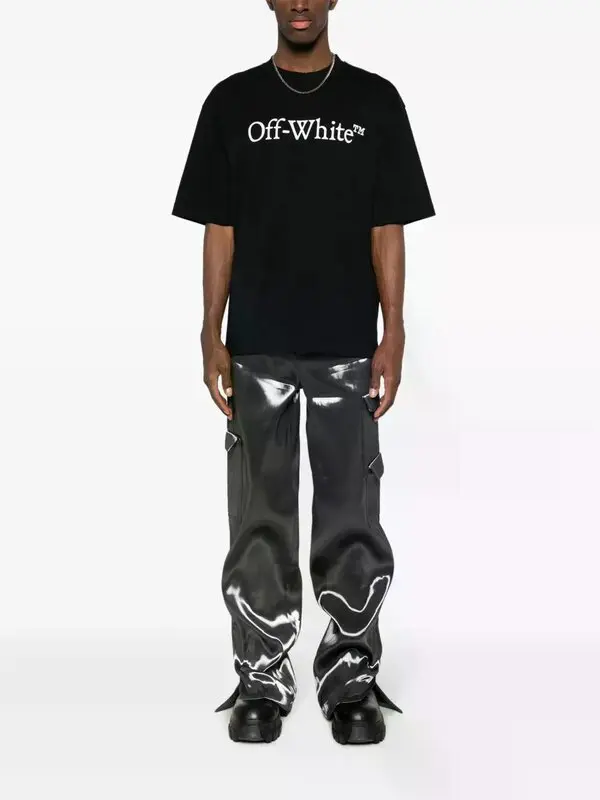 Off-White Big Bookish Skate Cotton T-shirt