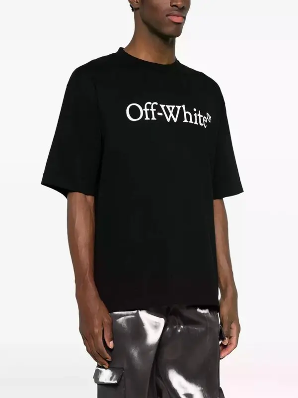 Off-White Big Bookish Skate Cotton T-shirt