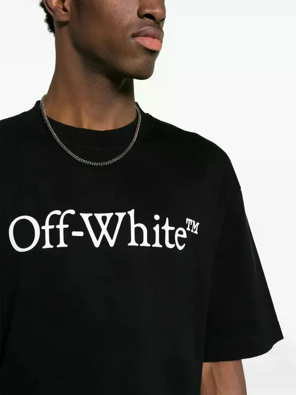 Off-White Big Bookish Skate Cotton T-shirt