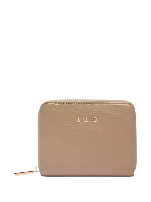 Liu Jo Logo Detail Wallet - Neutrals
