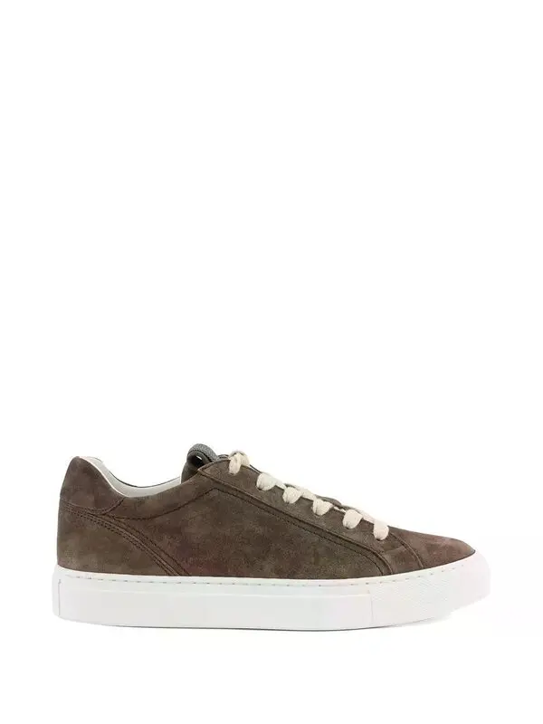 Brunello Cucinelli Suede Lace-up Sneakers