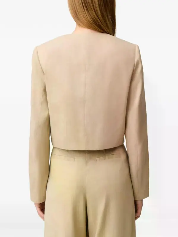 Claudie Pierlot Cropped Buttoned Jacket