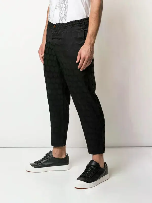 Comme Des Garçons Polka Dot Print Trousers