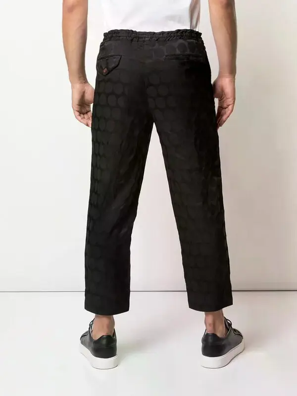 Comme Des Garçons Polka Dot Print Trousers