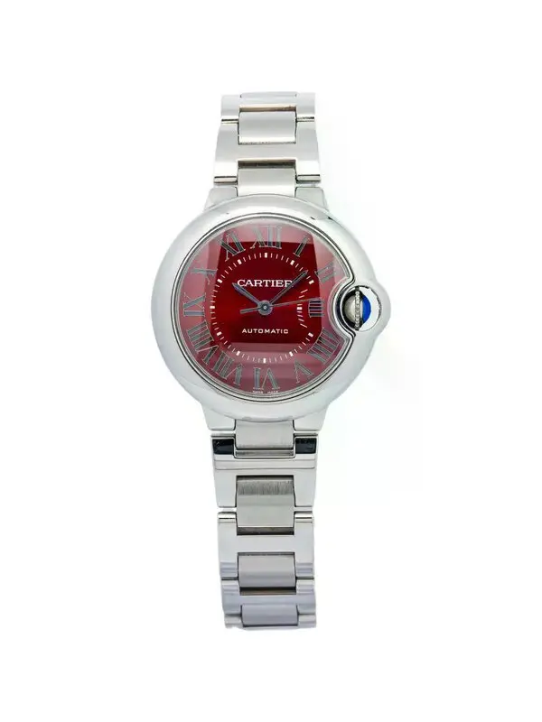 Cartier Ballon Bleu 33mm Watch - Red