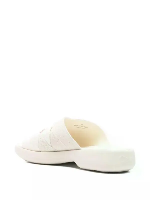 Chloé Open-toe Flat Sandals - Neutrals