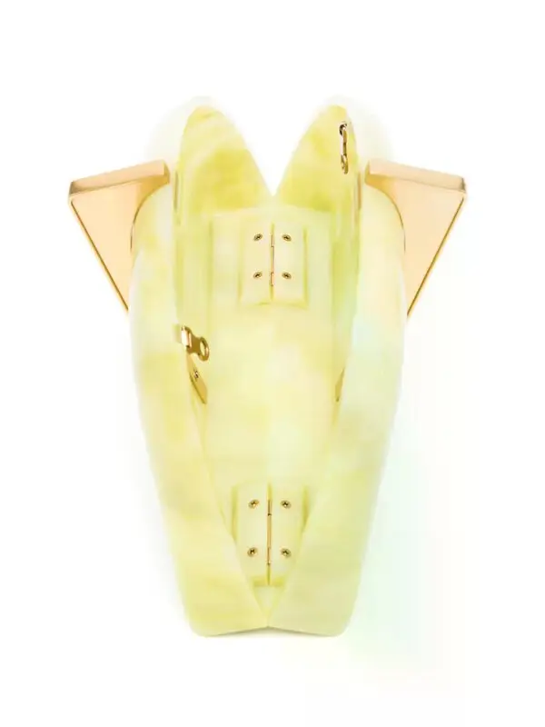Cult Gaia Laguna Clutch Bag - Green