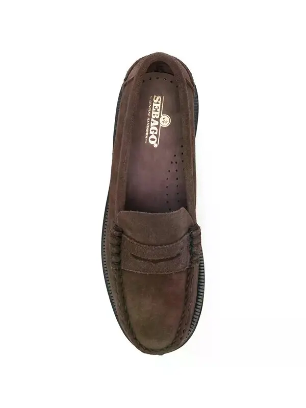 SEBAGO Braided Penny Loafers