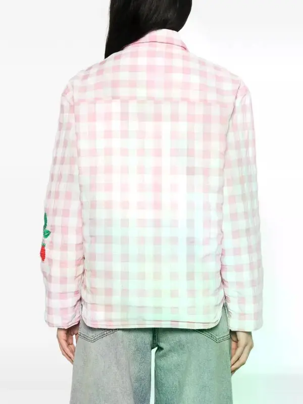 SUSANNA BLU Crisantemo Gingham Jacket