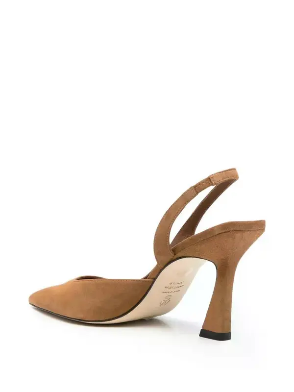 STUART WEITZMAN Vinnie Heeled Pumps - Brown
